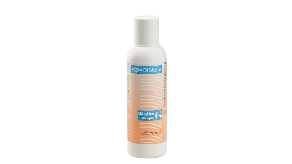 Diafarm Sampon Clorhexidina 4%, 150 ml: 36,59 lei - PetMart PetShop
