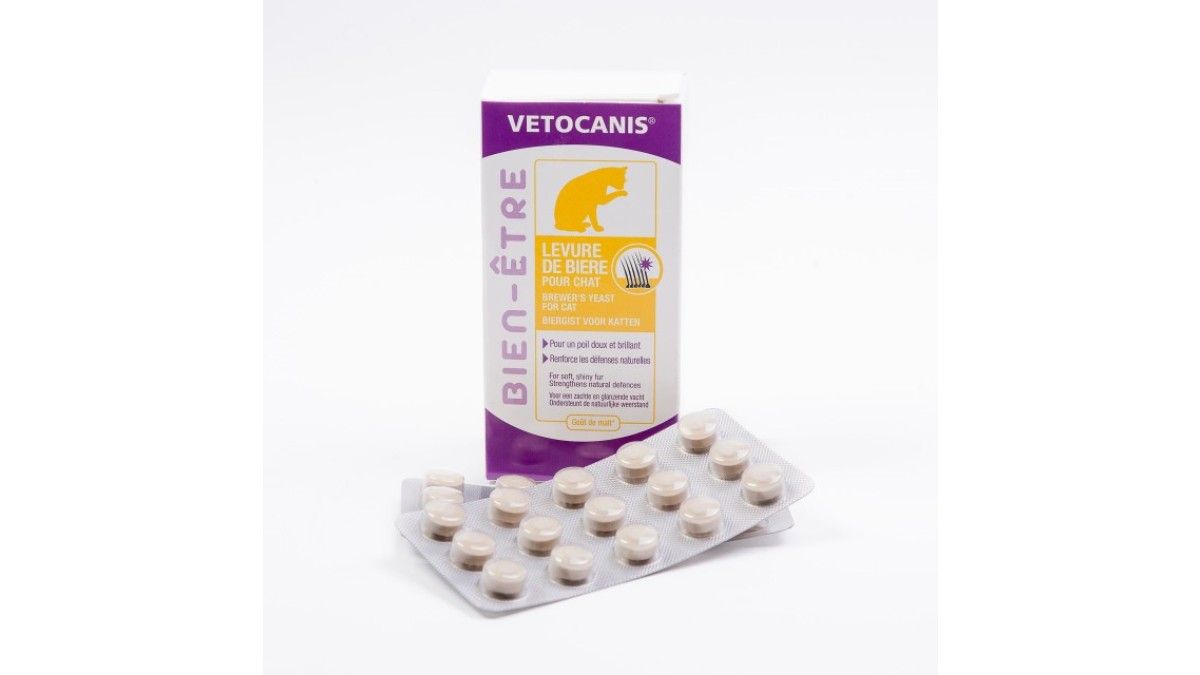 Drojdie de bere pisici, Vetocanis, 60 comprimate: 32,58 lei - PetMart ...