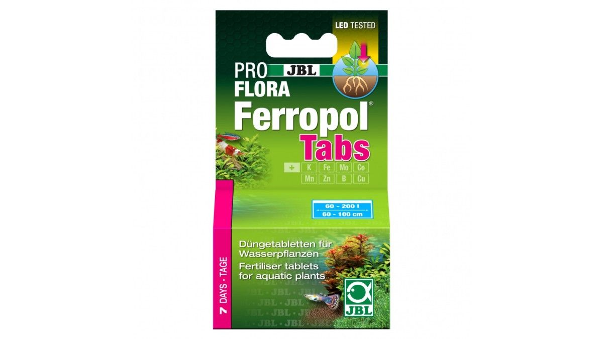 Fertilizant pastile JBL Pro Flora Ferrotabs 30 tabl. Pentru 750 l: 40 ...