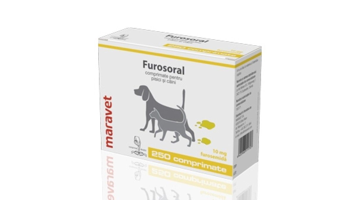 Furosoral 40 mg 20 tablete : 19,41 lei - PetMart PetShop