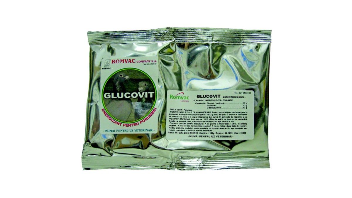 Supliment Nutritiv Glucovit, 100 g: 22,37 lei - PetMart PetShop