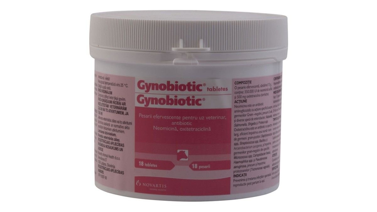 Gynobiotic 18 tablete: 171,04 RON - PetMart PetShop
