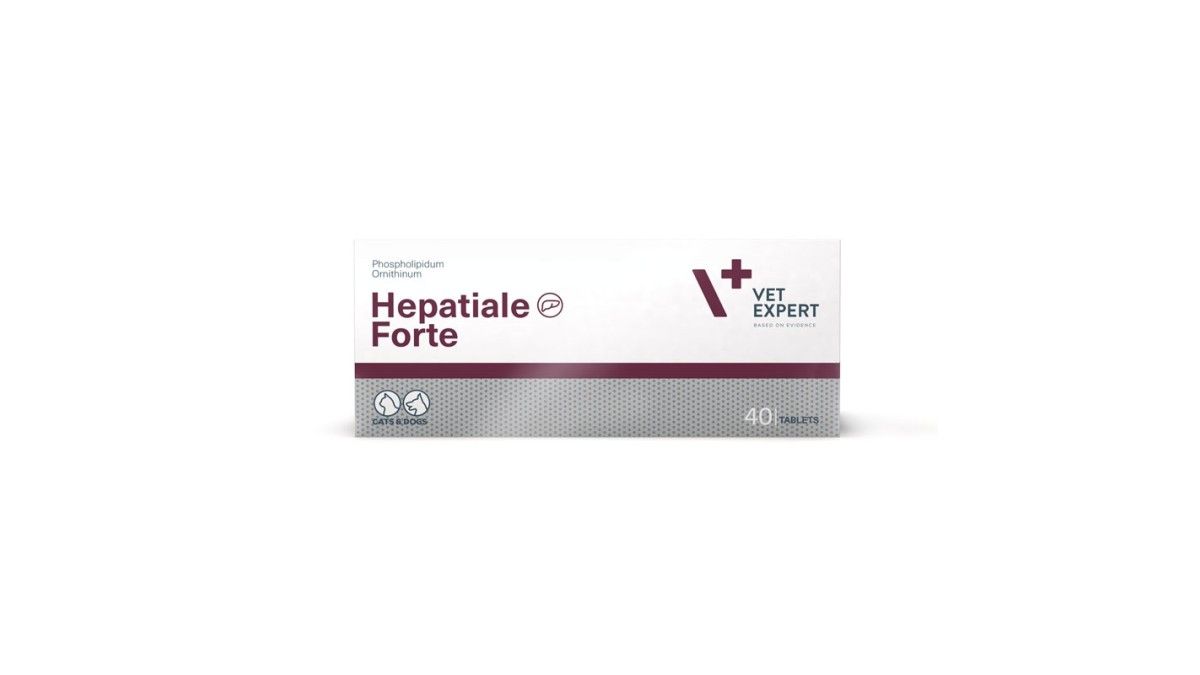 Hepatiale Forte 300 mg, 40 tablete: 55,50 lei - PetMart PetShop