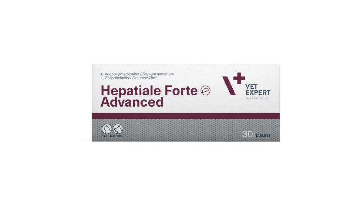 Hepatiale Forte Advanced, 30 tablete: 98,79 lei - PetMart PetShop