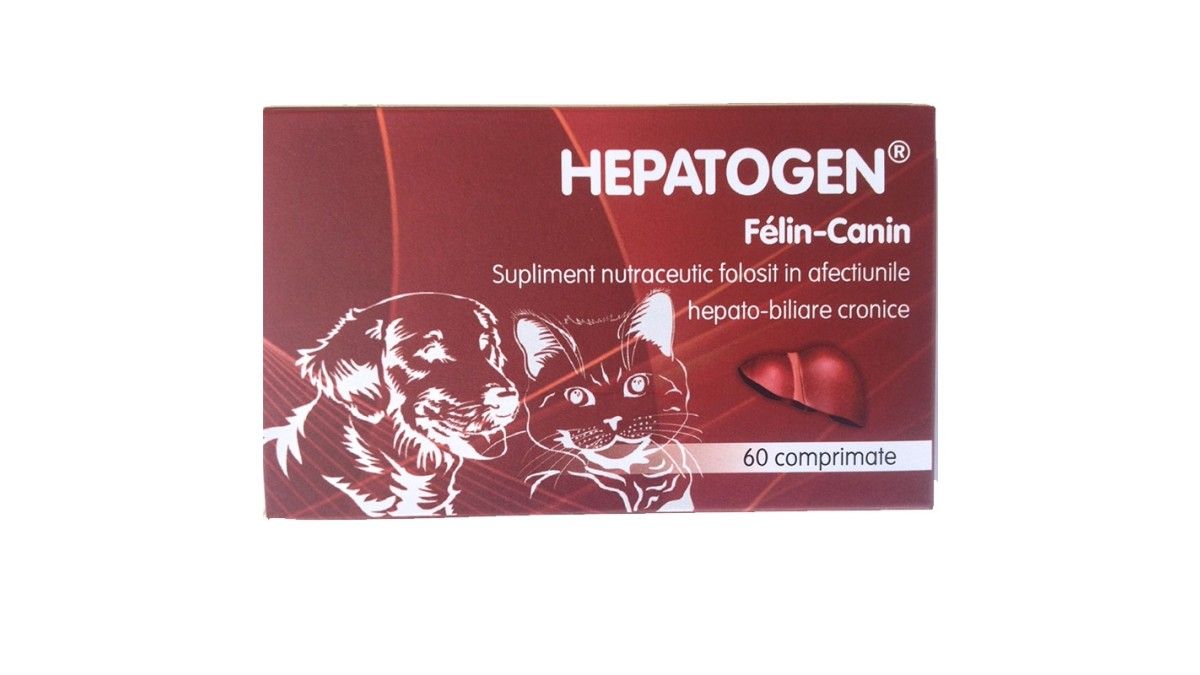 Hepatogen Felin - Canin x 60 comprimate: 91,99 lei - PetMart PetShop