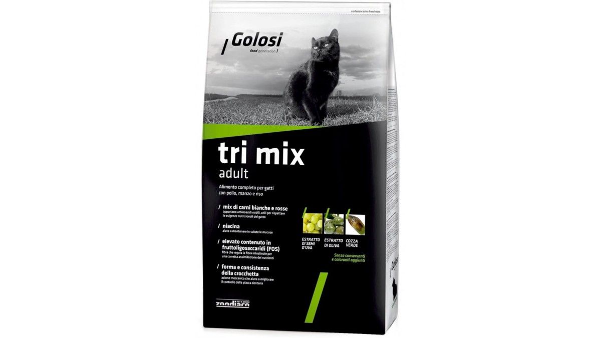 Hrana Uscata Pentru Pisici Premium, Golosi Cat Tri Mix, 7.5 kg: 95,28 ...