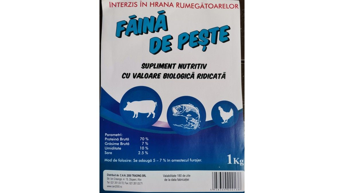 Extru Can Faina de Peste, 1 kg: 20,26 lei - PetMart PetShop