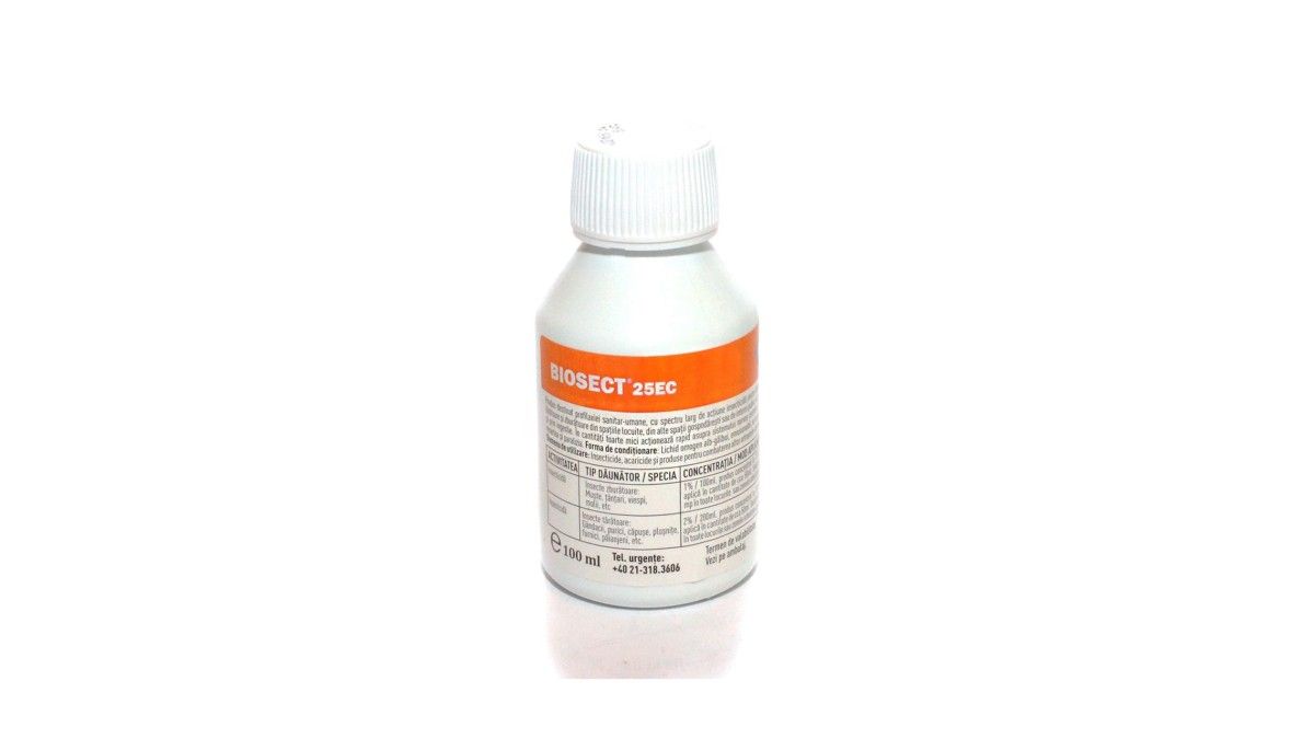 Insecticid Concentrat Biosect 25EC, 100 ml: 20,91 lei - PetMart PetShop