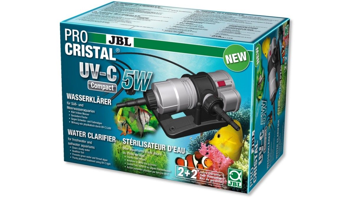JBL PRO CRISTAL Compact UV-C 5 W: 524,19 lei - PetMart PetShop