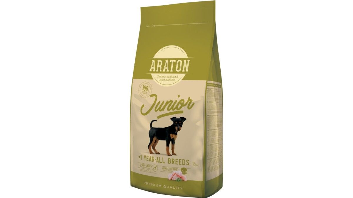Araton Dog Junior, 15 Kg: 193,85 RON - PetMart PetShop