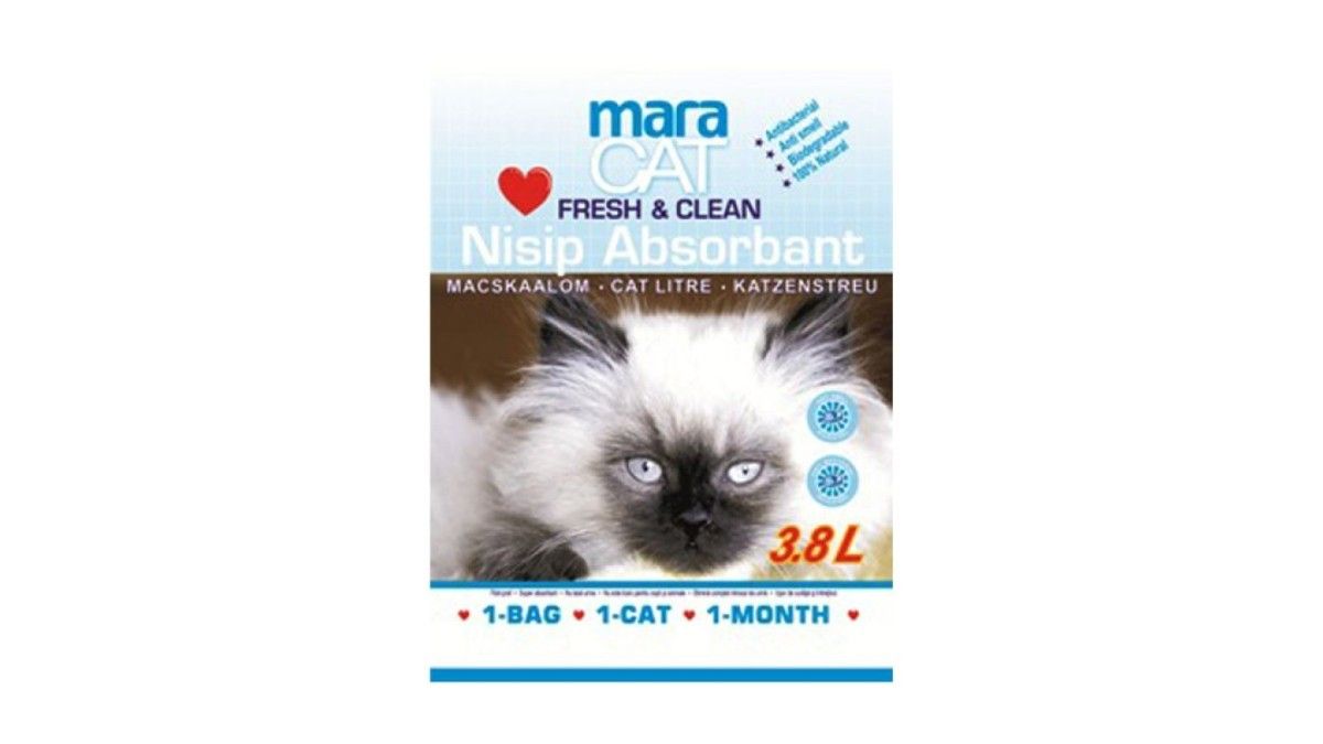 MaraCat Nisip Silicat, 3.8 l: 46,69 lei - PetMart PetShop