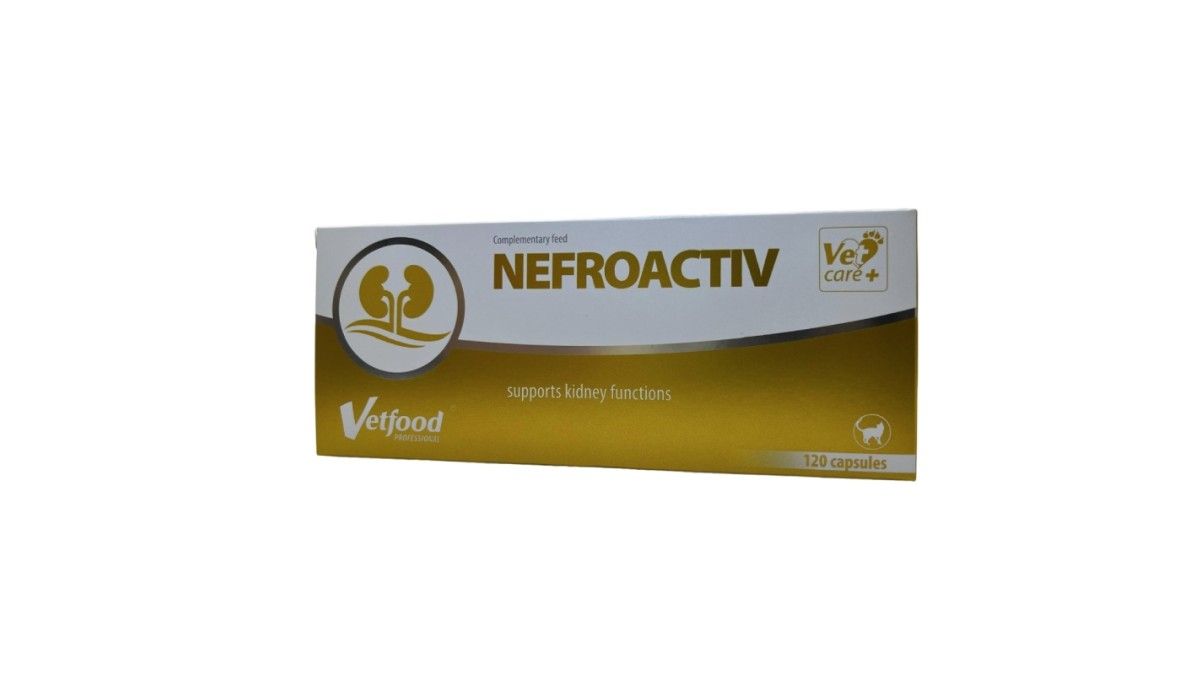 VetFood Nefroactiv, 120 capsule: 171,47 lei - PetMart PetShop