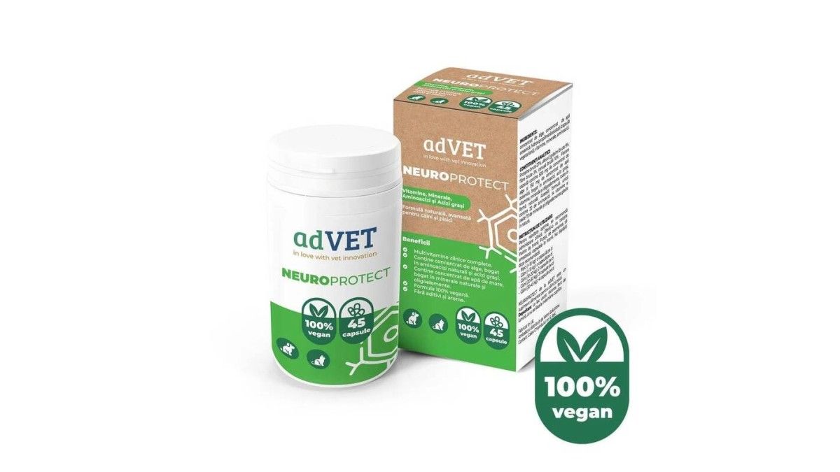 Neuroprotect, supliment vitaminic, 45 capsule: 152,38 lei - PetMart PetShop