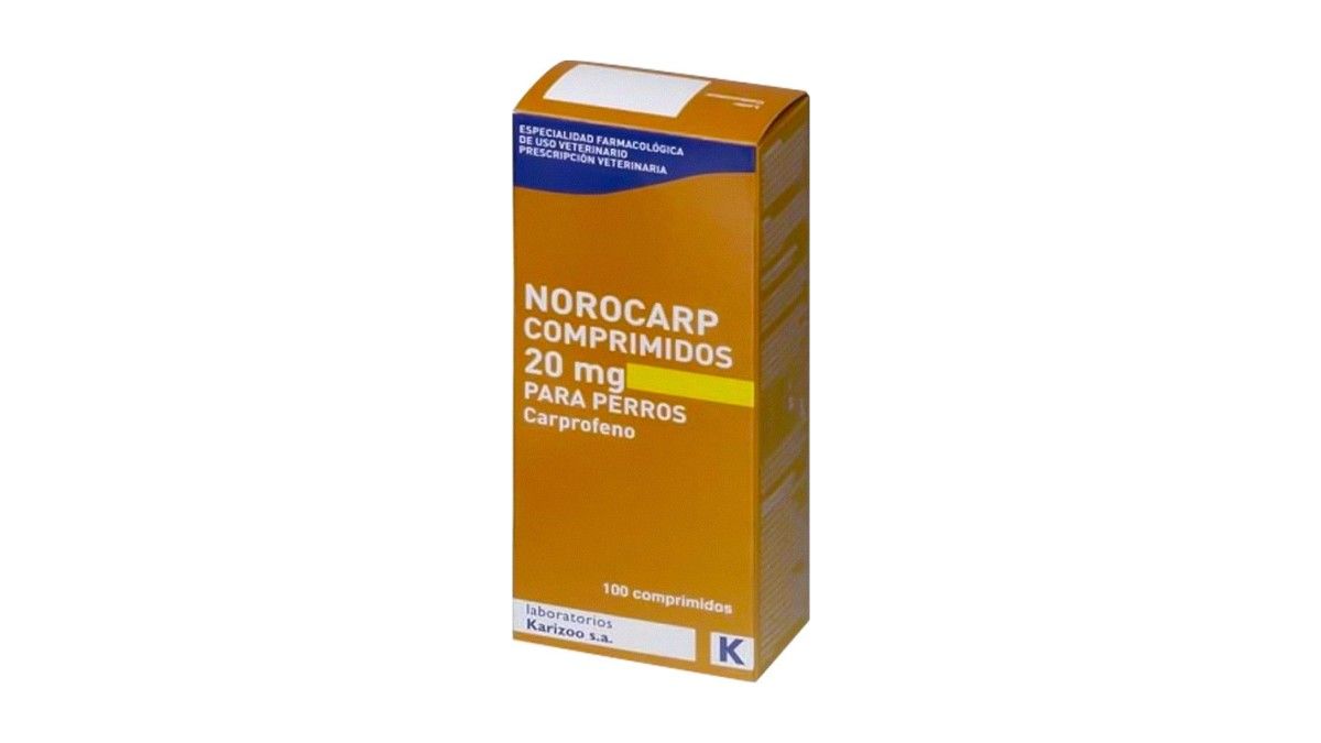 Norocarp 20 mg 100 tablete: 175,23 lei - PetMart PetShop
