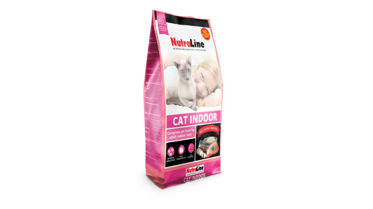 Hrana uscata pisici, Nutraline Indoor, 10 kg: 392,64 lei - PetMart PetShop