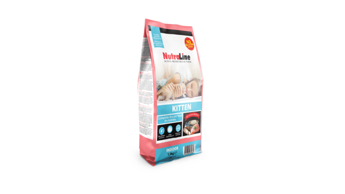 Hrana uscata pisici, Nutraline Kitten, 1.5 kg: 75,28 lei - PetMart PetShop