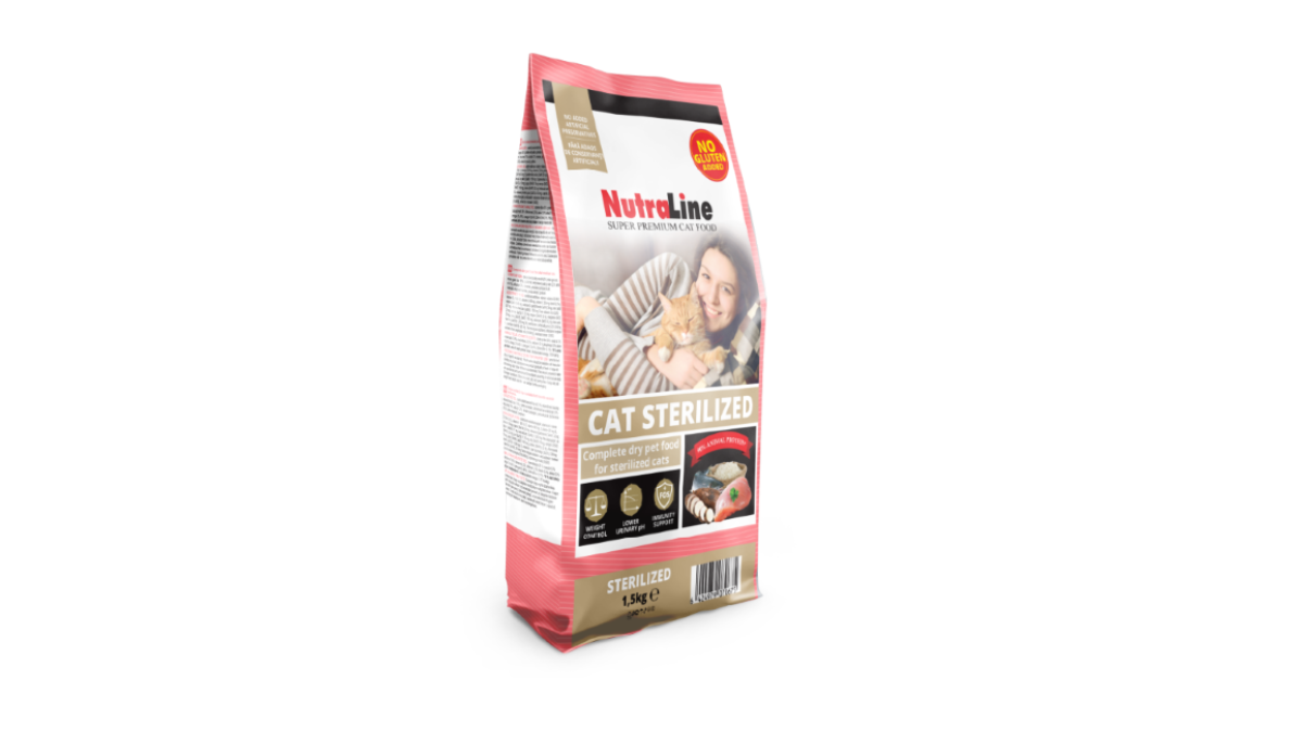 Hrana uscata pisici, Nutraline Sterilized, 10 kg: 471,38 lei - PetMart ...