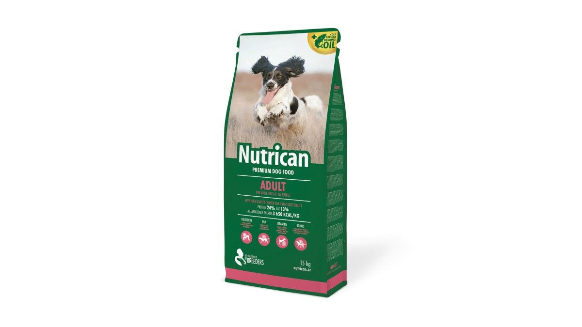 Nutrican Dog Adult, 15 kg: 186,35 lei - PetMart PetShop