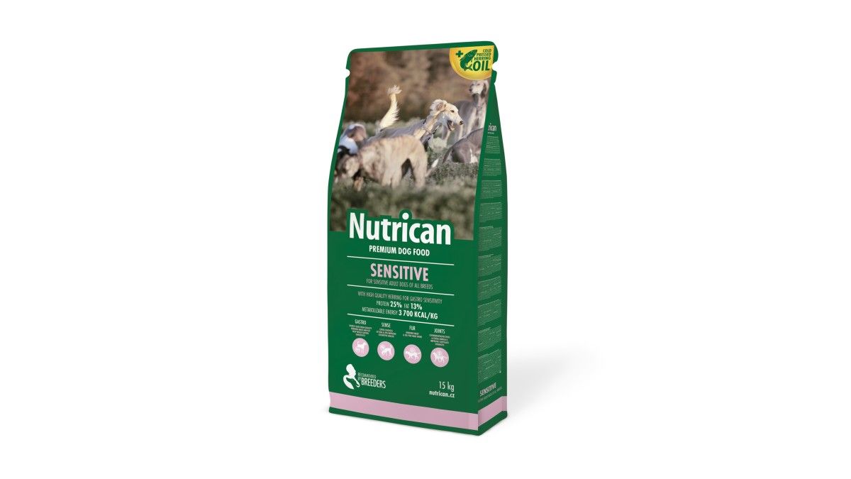 Nutrican Dog Sensitive, 15 kg: 233,00 lei - PetMart PetShop