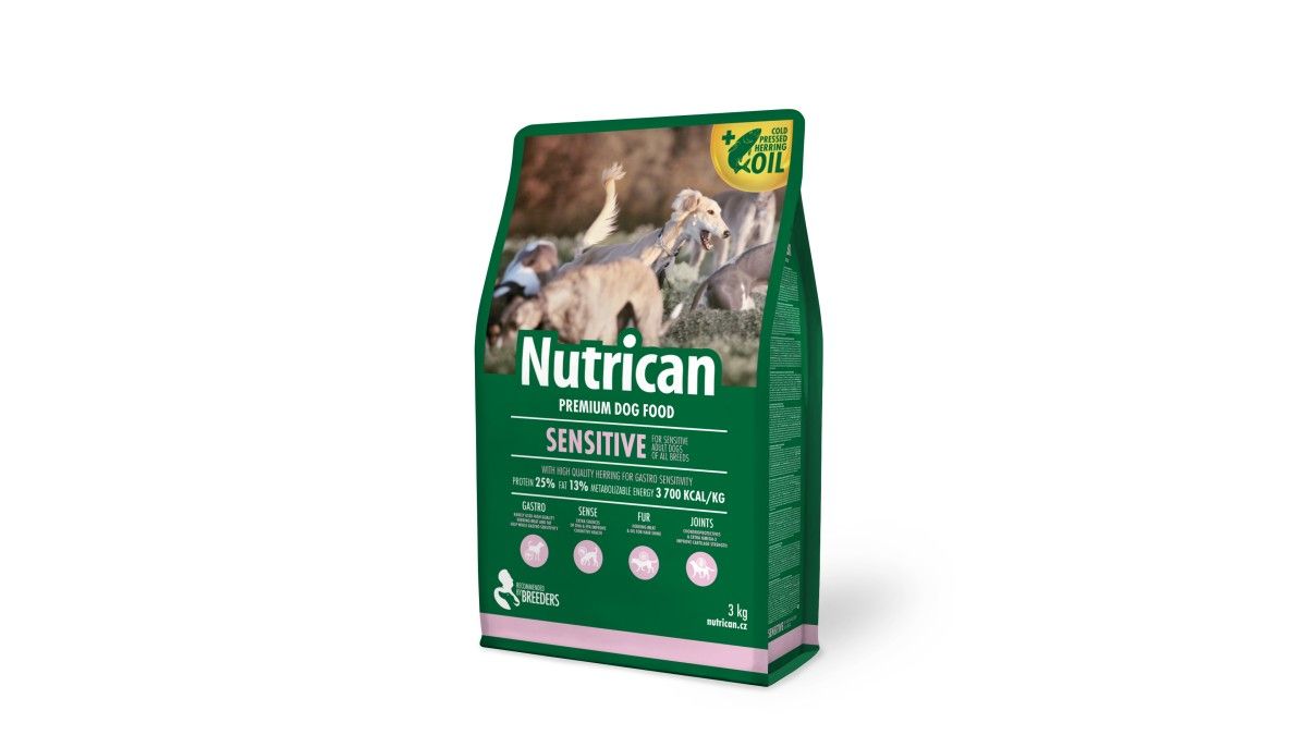 Nutrican Dog Sensitive, 3 kg: 57,72 lei - PetMart PetShop