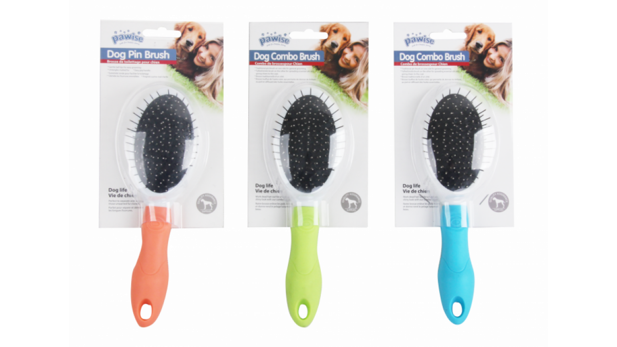 Pawise Perie cu Pini pentru Caini si Pisici, 23.5 cm: 23,11 lei ...
