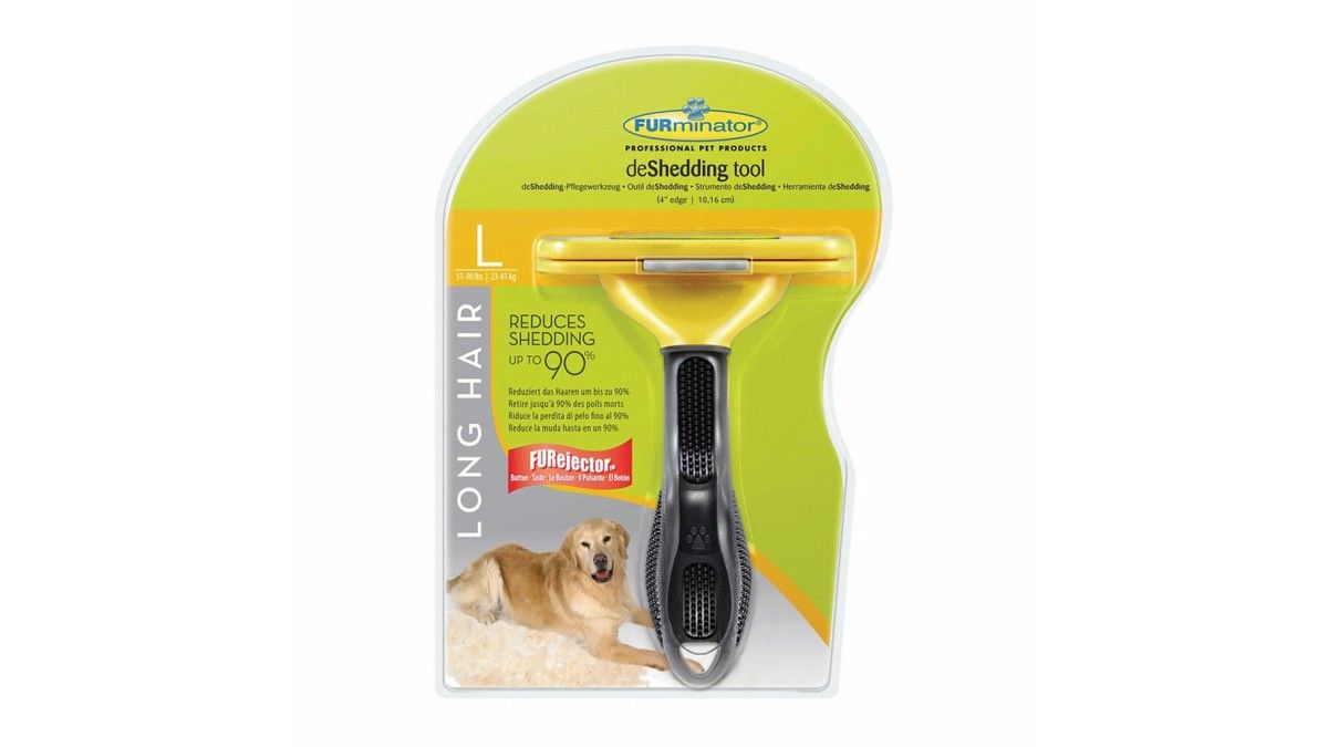 PERIE CAINE FURMINATOR DESIGN PAR LUNG L: 214,00 lei - PetMart PetShop