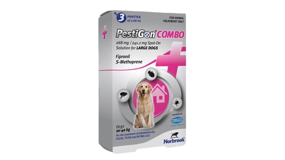 PestiGon Combo Dog L (20 - 40 kg), 3 pipete: 110,57 RON - PetMart PetShop