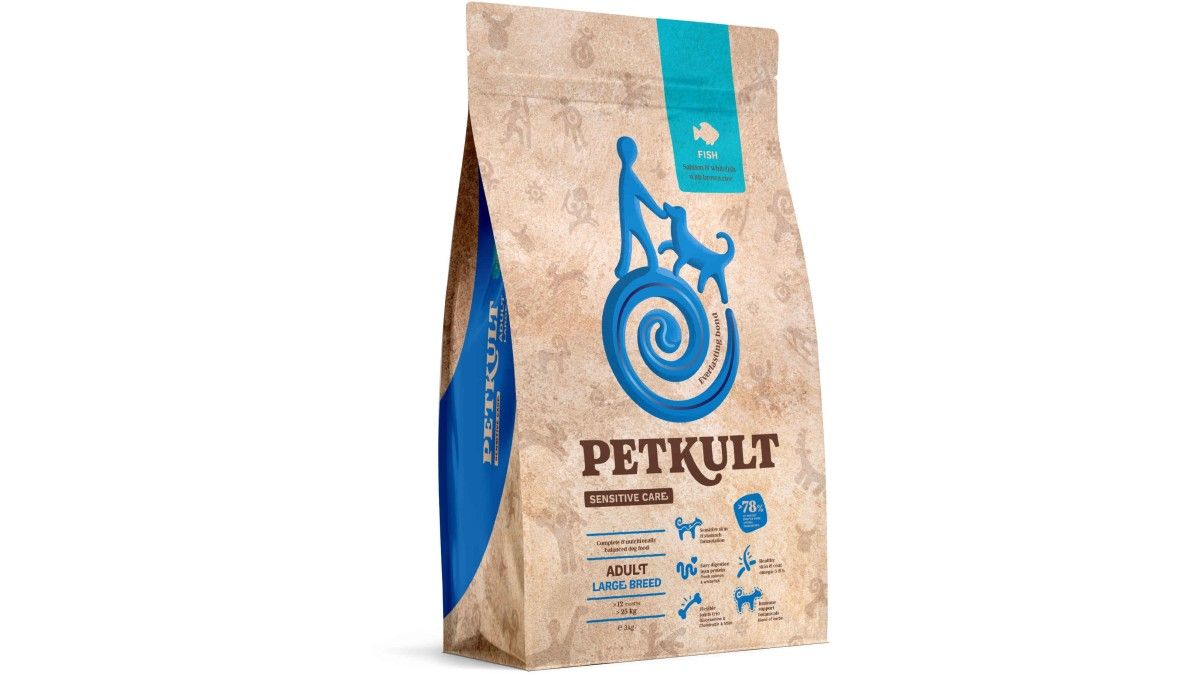 Petkult Sensitive Adult Large Peste, 12 kg: 461,12 lei - PetMart PetShop