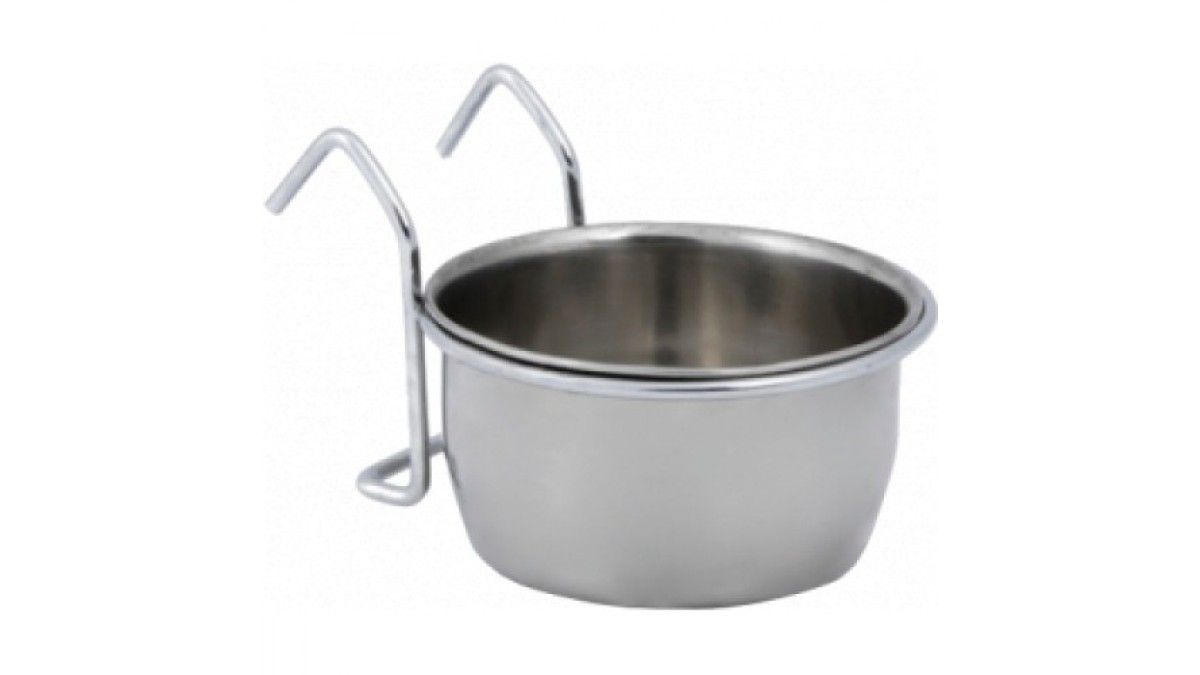 Castron inox cu agatatoare, IPTS, 0.6 l: 16,99 lei - PetMart PetShop