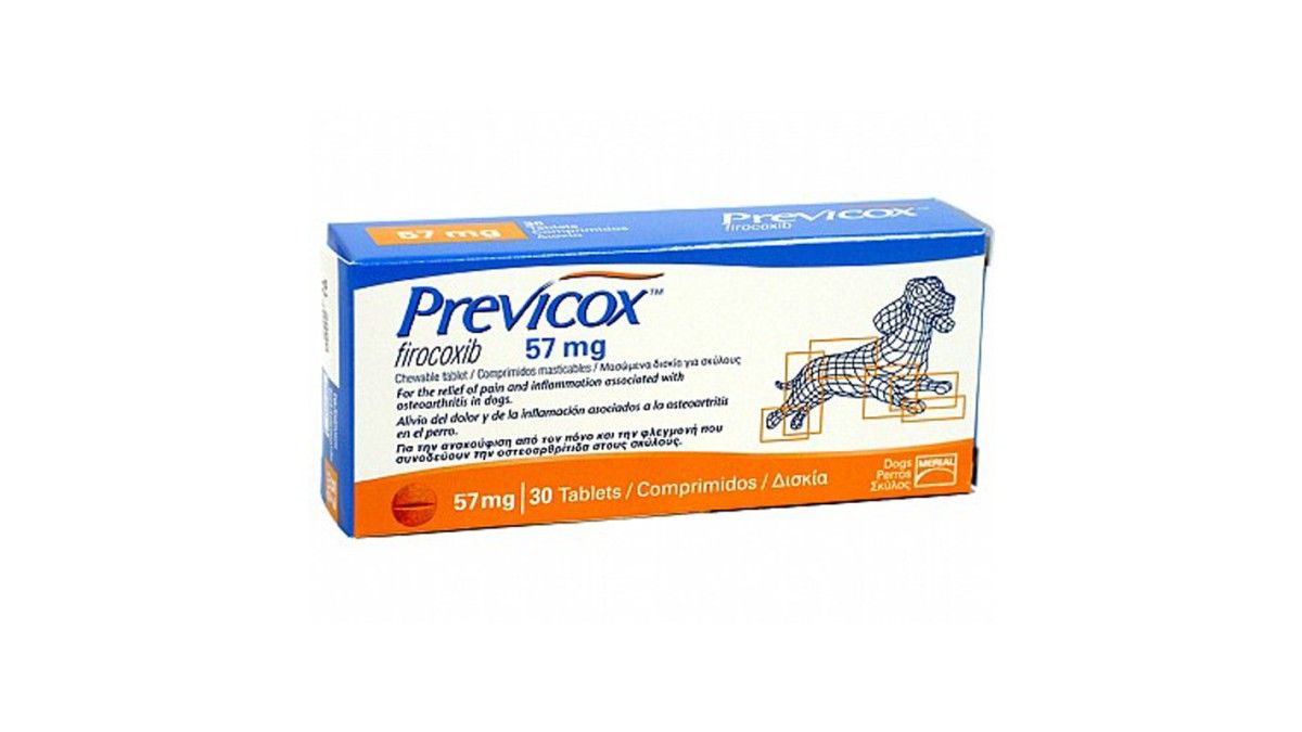 Previcox 57 mg/ 30 tablete: 178,27 lei - PetMart PetShop