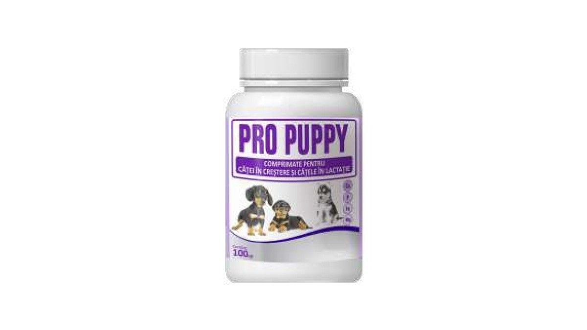 PRO-PUPPY, Pasteur, 100 comprimate: 44,19 lei - PetMart PetShop