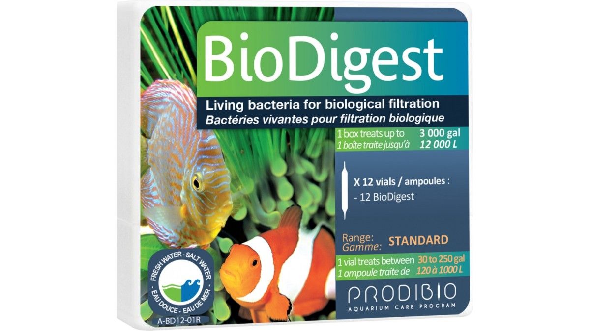 Prodibio Bacterii Bio Digest 12 fiole: 100,00 RON - PetMart PetShop