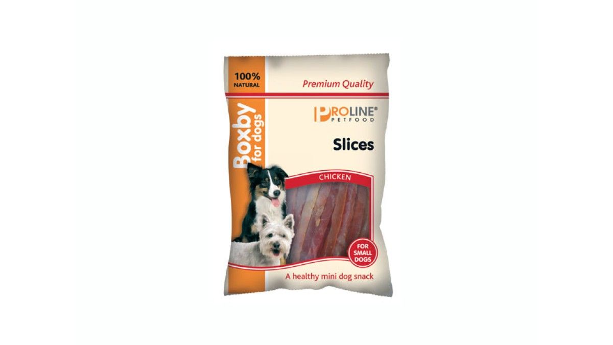 Proline Dog Boxby Slices 100g: 22,02 lei - PetMart PetShop