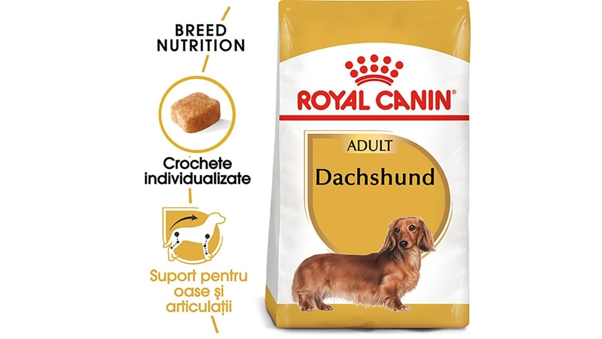 Royal Canin Dachshund Adult hrana uscata caine Teckel, 1.5 kg: 48,71 ...