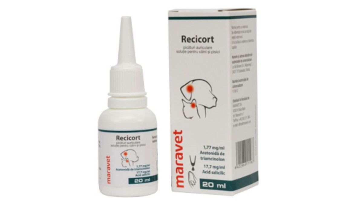 Recicort, 20 ml: 54,19 lei - PetMart PetShop