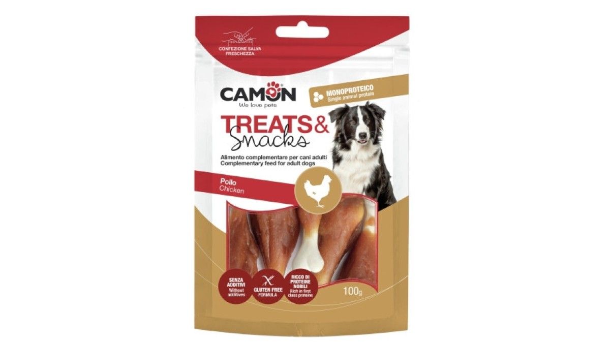 Recompense pentru caini, Camon, Copanele de Pui, 100 g: 11,82 lei ...