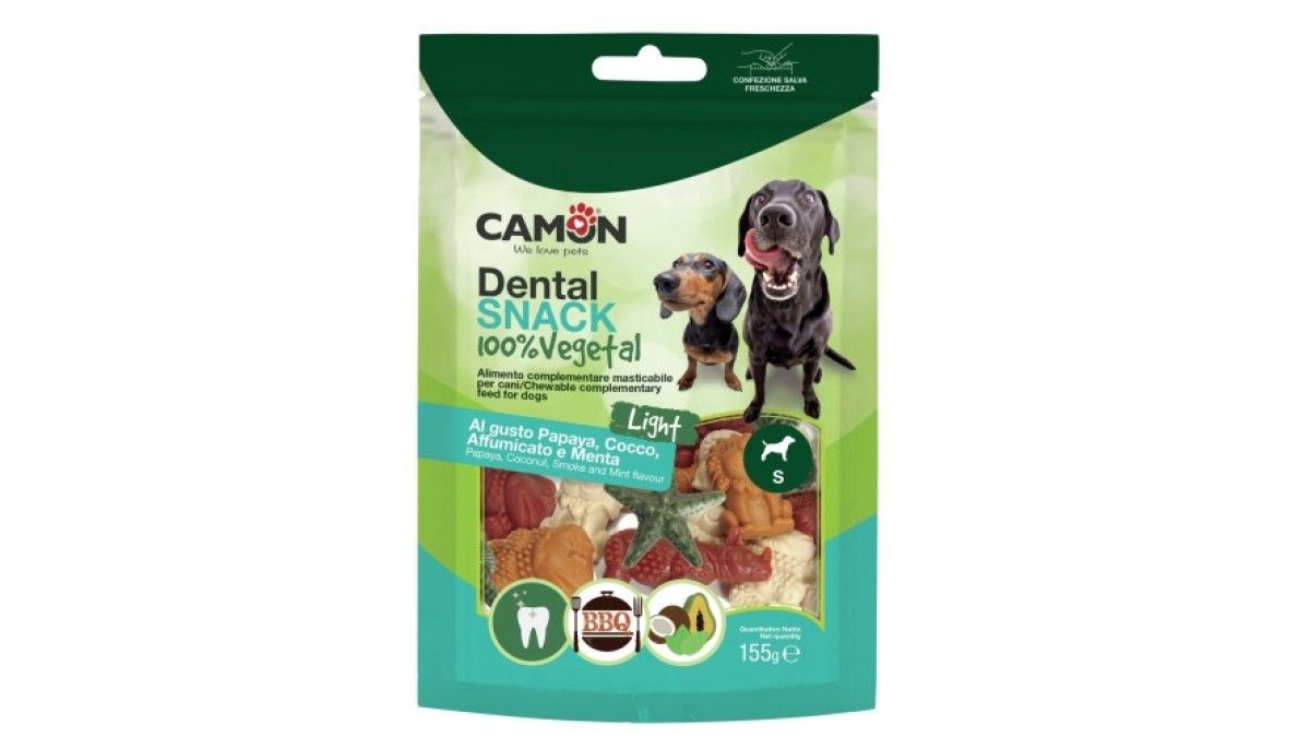 Recompense pentru caini, Camon AnimalVeg Light cu 4 arome, 155 g: 20,20 ...