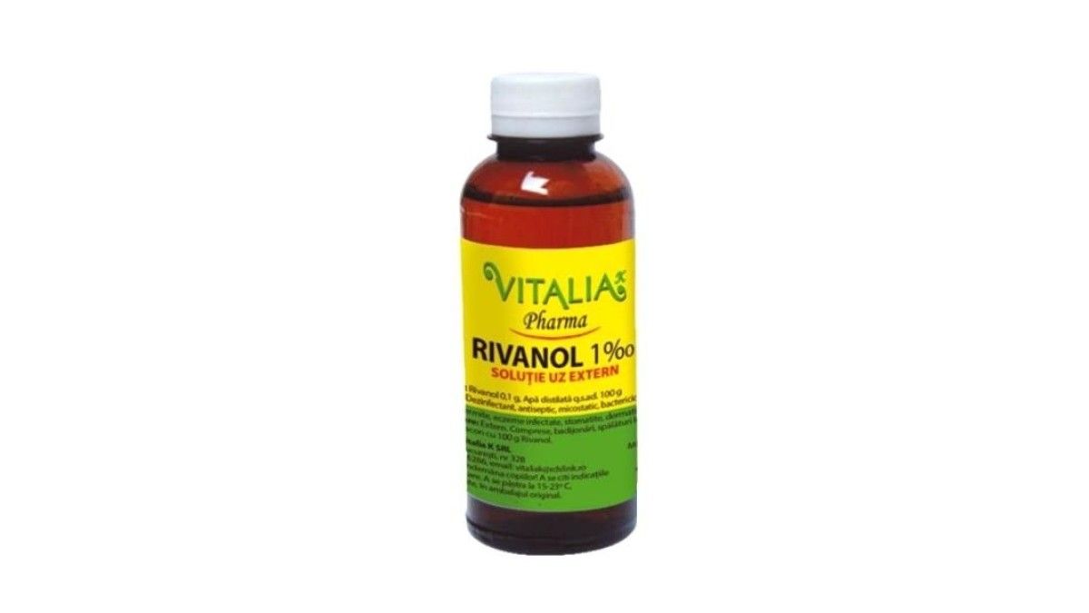 Rivanol 0.1%, 200 ml: 5,21 lei - PetMart PetShop