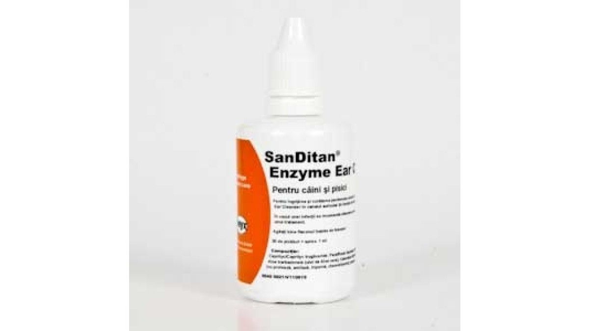 SanDitan soluţie pentru curăţarea urechilor 50 ml: 71,33 lei - PetMart ...