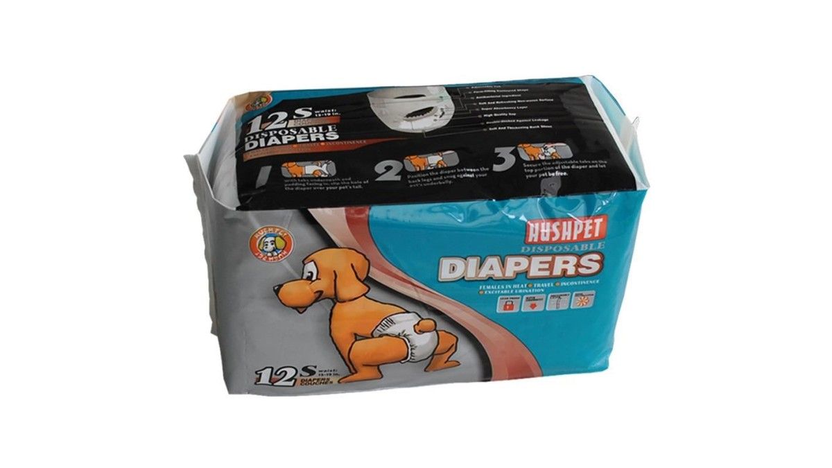 SCUTECE/DIAPERS CATEI L (16-25KG/50-68CM) HUSHPET (12BUC/PCH): 51,13 ...