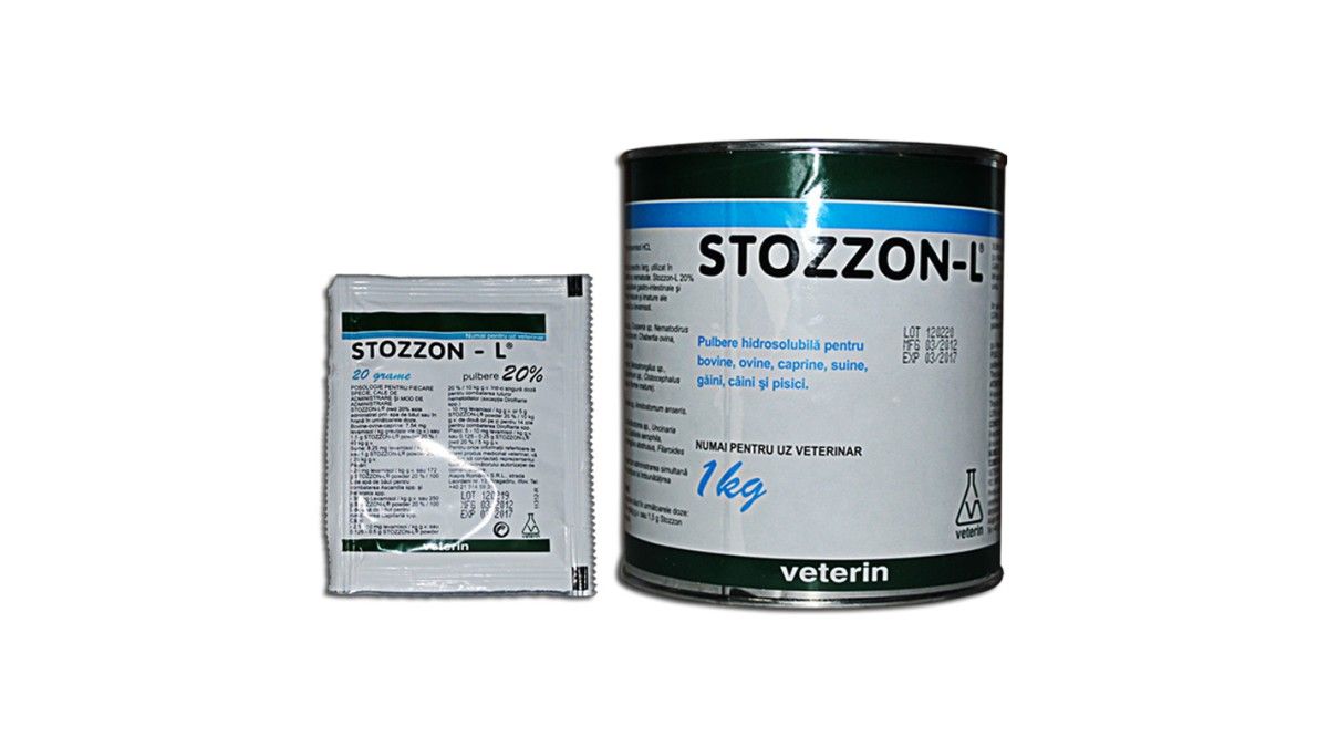 Stozzon-L 20% Pulbere 20 g: 7,32 lei - PetMart PetShop