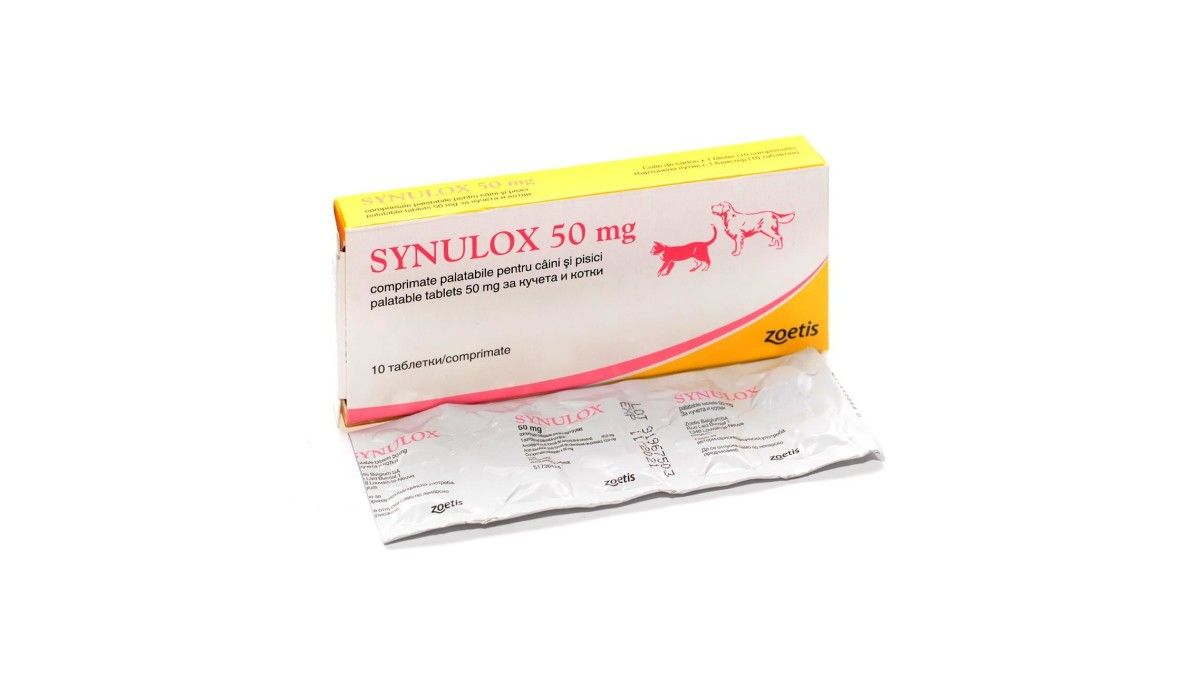 Synulox 50 mg,10 comprimate: 31,88 lei - PetMart PetShop