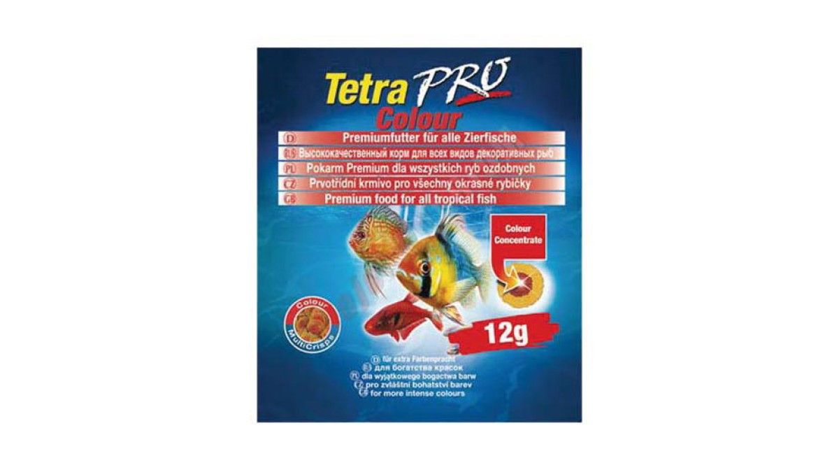 TETRA PRO COLOR CRISPS 12g: 6,46 lei - PetMart PetShop