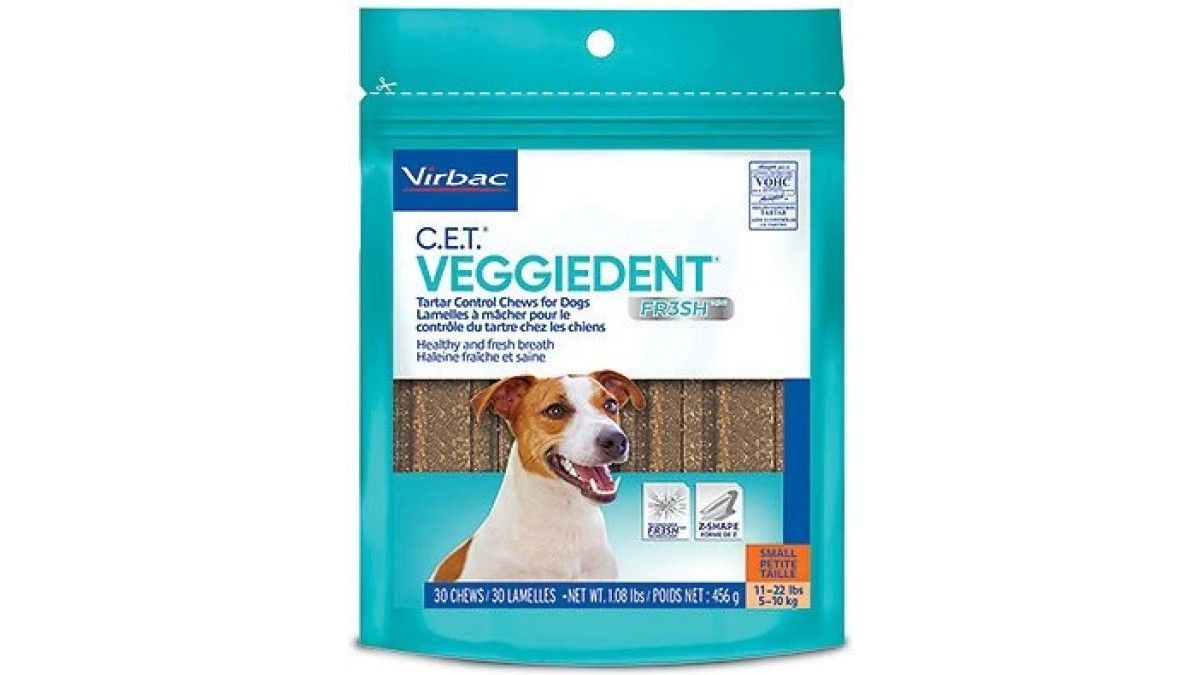 Veggiedent Fr3sh Small Dog (5 - 10 kg), 15 bucati: 47,50 lei - PetMart ...