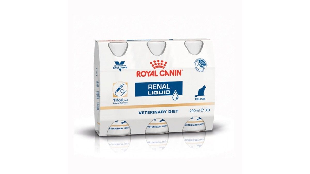 Royal Canin Renal Cat Liquid, 3 x 0.2L: 101,85 lei - PetMart PetShop