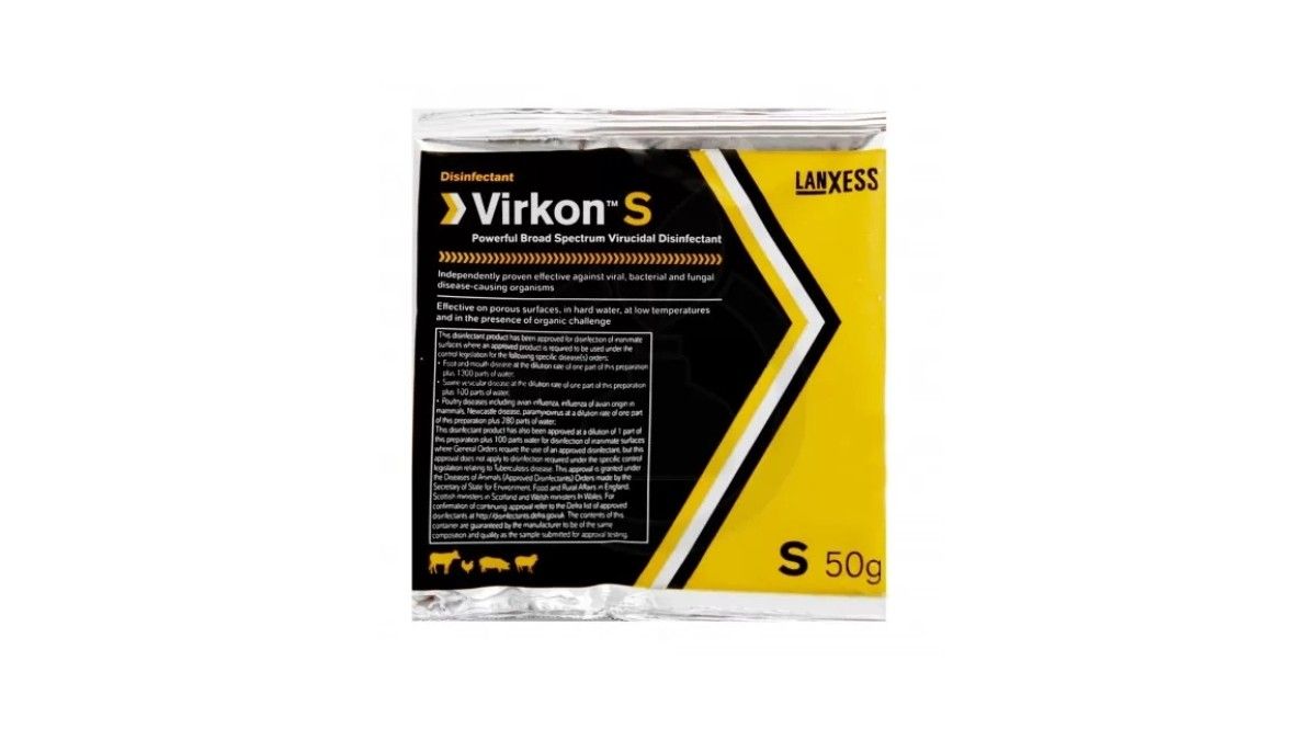 Dezinfectant Bactericid, Fungicid, Virucid‎, Virkon S, 50 g: 18,21 lei ...