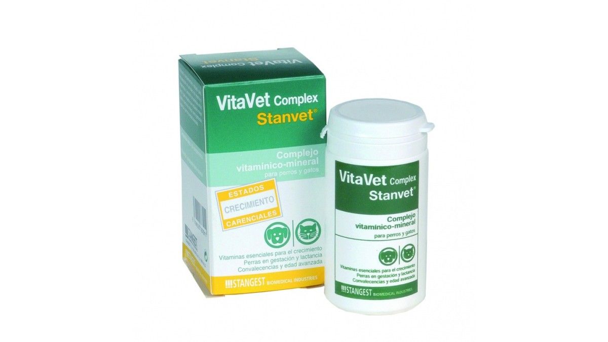 Vitavet Complex, Stangest, 60 tablete: 43,98 lei - PetMart PetShop