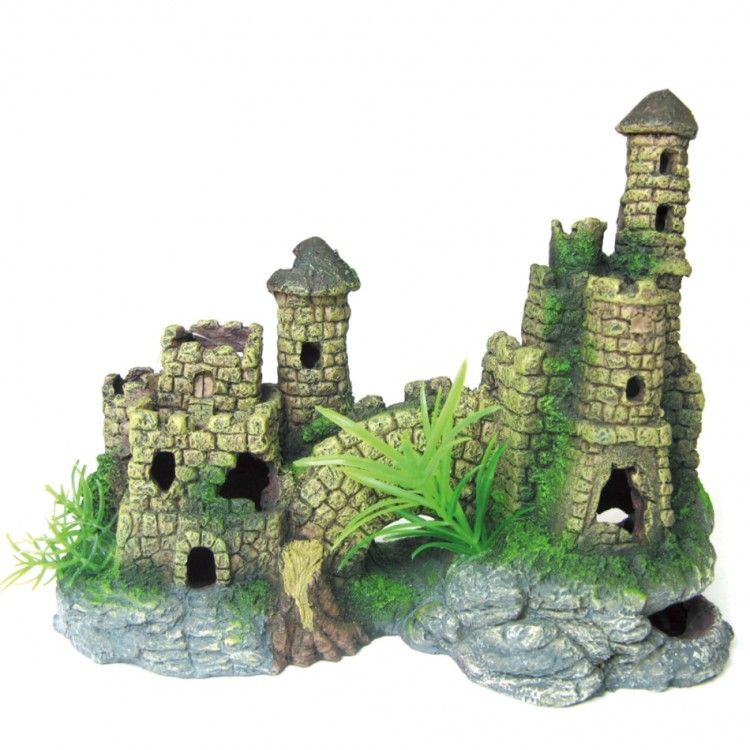 Decor acvariu - Castel piatra 21x18x11 cm: 102,39 lei - PetMart PetShop