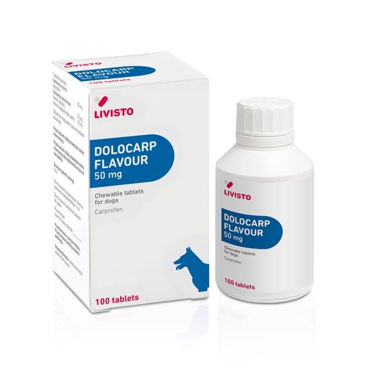 Dolocarp, 50 mg/ 100 tbl: 0,00 lei - PetMart PetShop