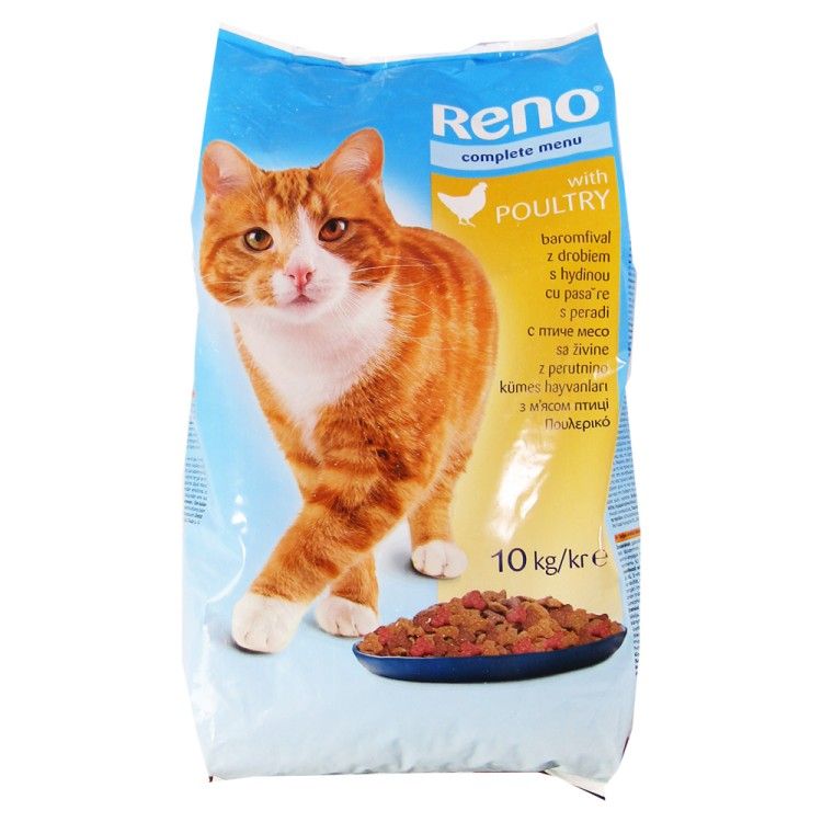 Reno Cat Complete Menu Pui 10 kg: 66,02 lei - PetMart PetShop
